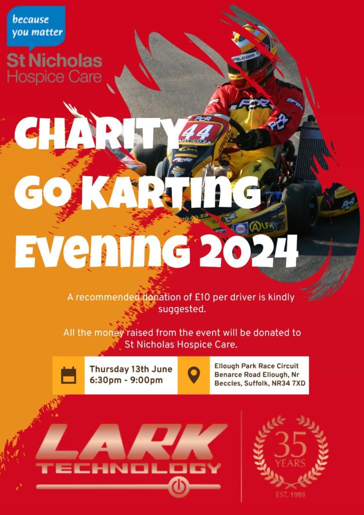 Charity Go Karting Evening 2024 - Lark Technology